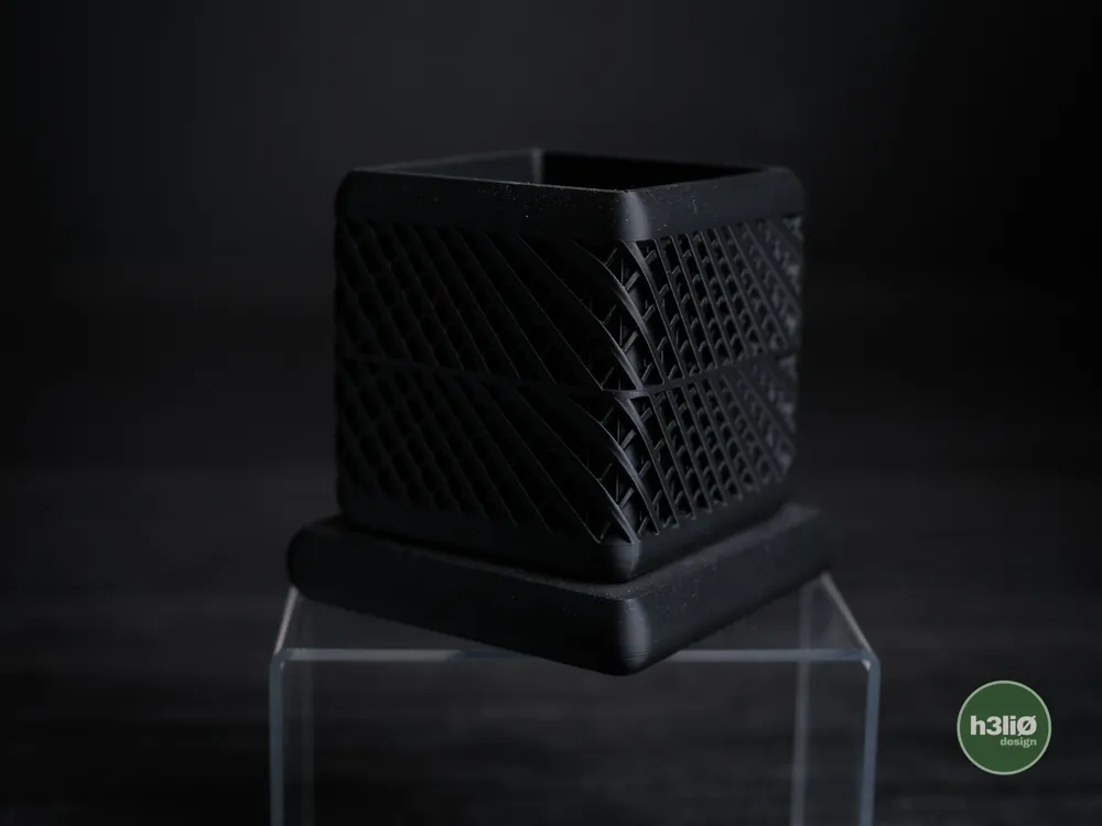 qube · planter by h3li0 MakerWorld: Download Free 3D Models