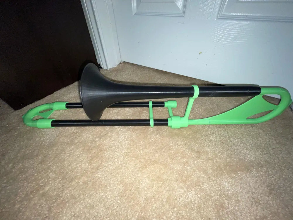 Fully Printable Alto Trombone Remixed by JustinHirsh - MakerWorld