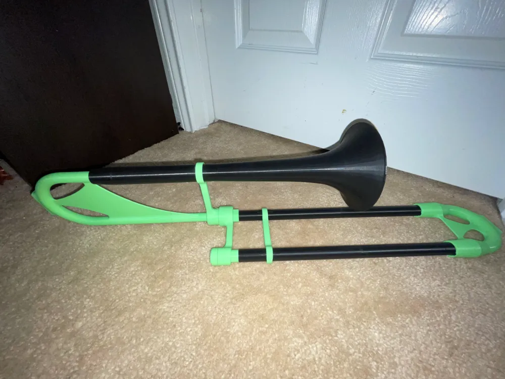 Fully Printable Alto Trombone Remixed by JustinHirsh - MakerWorld