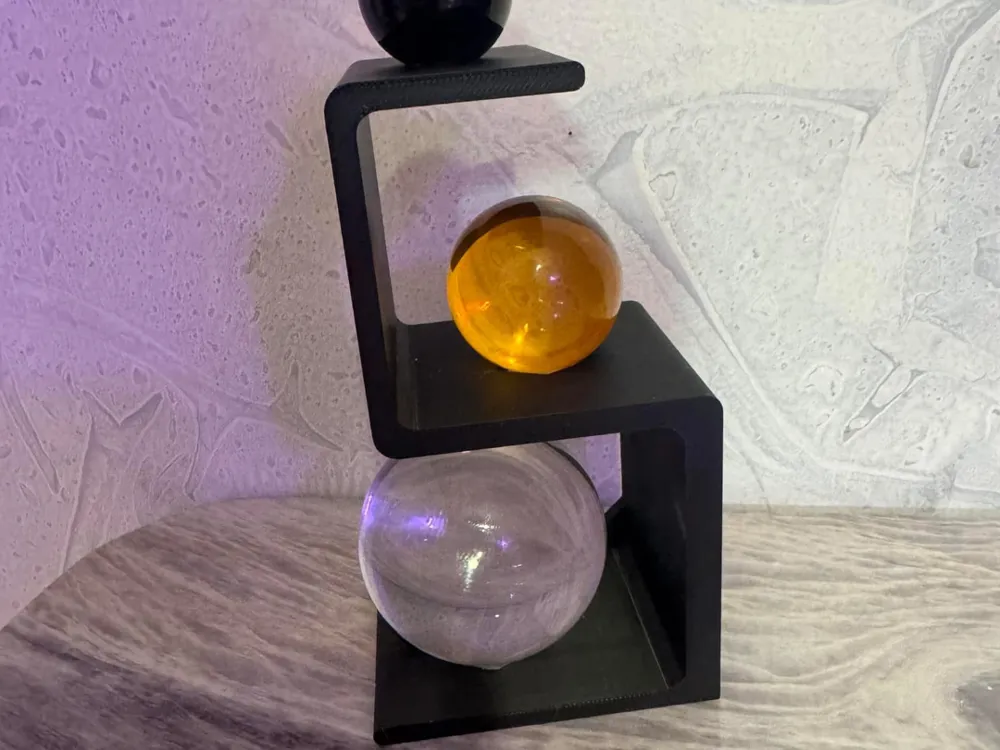 3 Level Sphere Display by 09rtse MakerWorld: Download Free 3D Models
