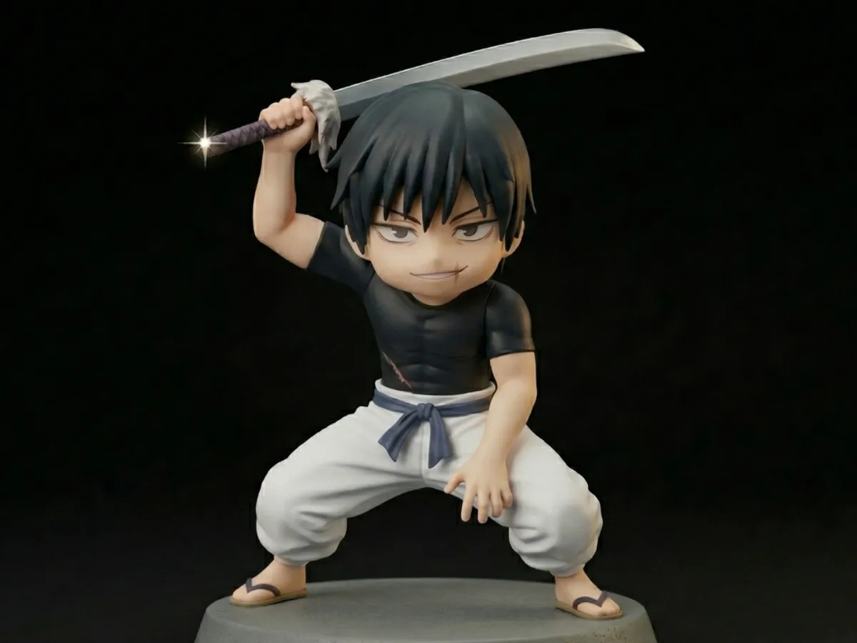 Toji Fushiguro Jujutsu Kaisen - Free 3D Print Model - MakerWorld