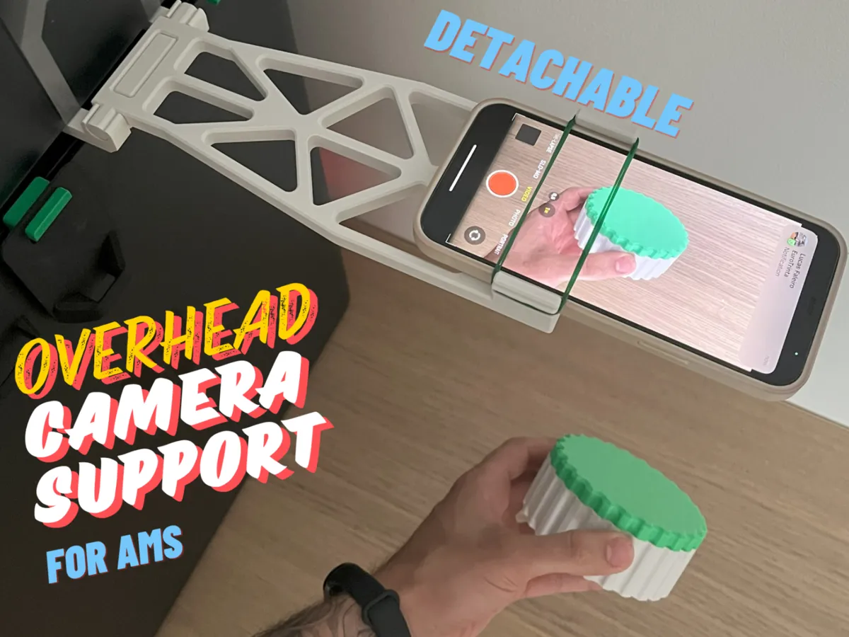 Suporte de Câmera Superior para AMS - Modelo gratuito para impressão 3D ...