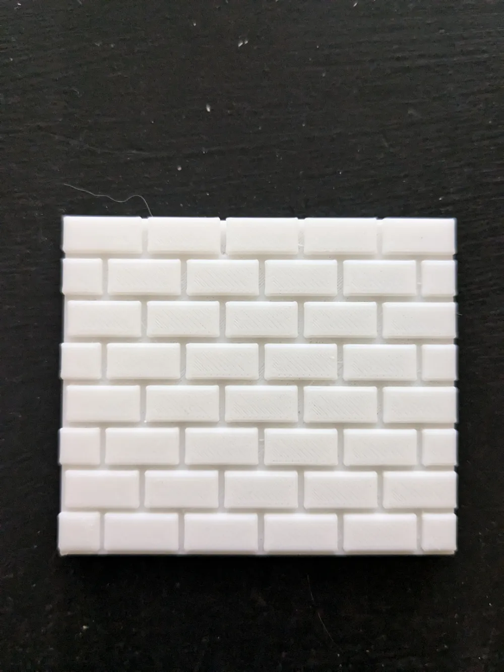 Minimal Brick Wall - Free 3D Print Model - MakerWorld