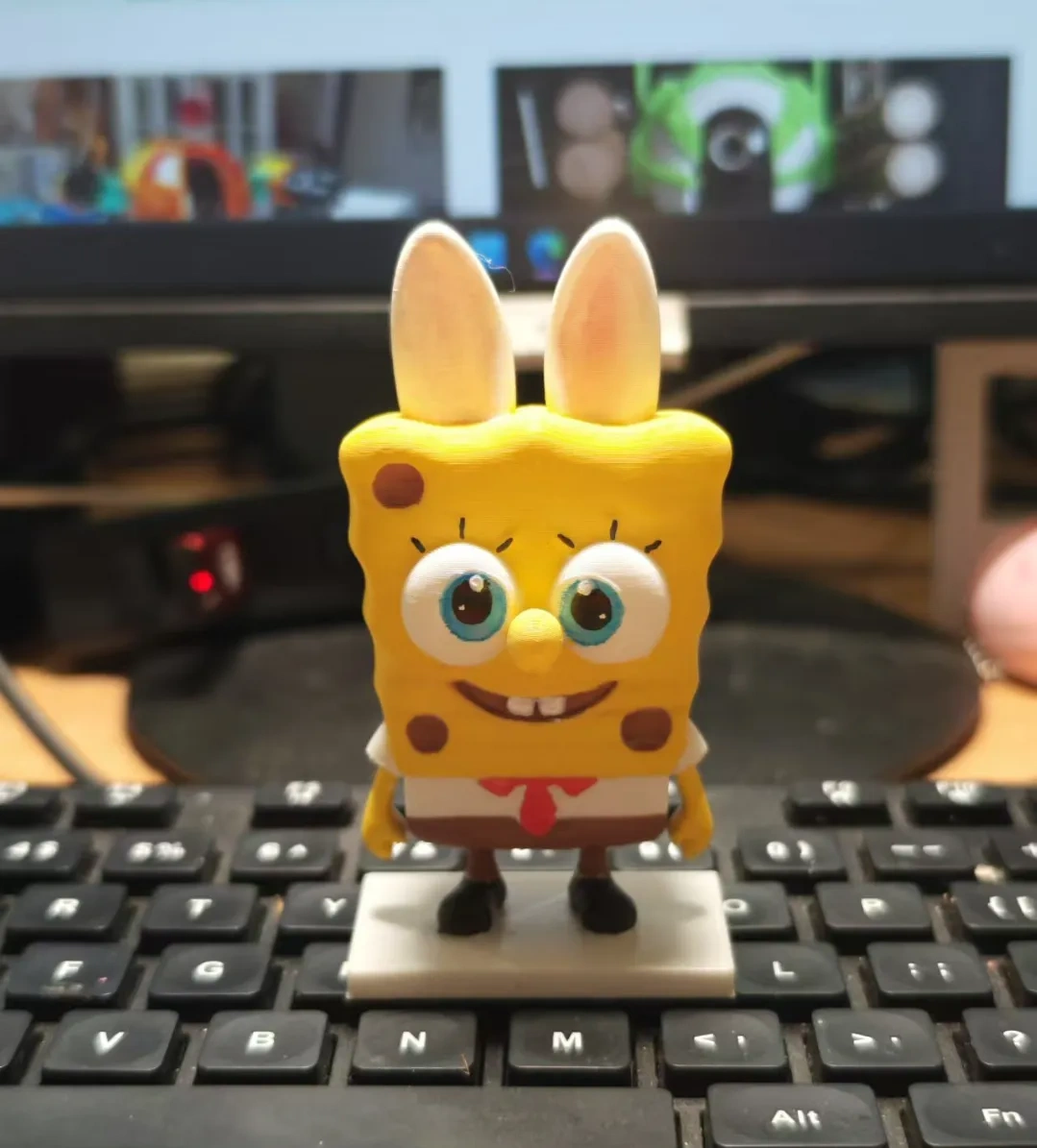 SpongeBob SquarePants 2.0 with Bunny Ears by user_4097122835 - MakerWorld