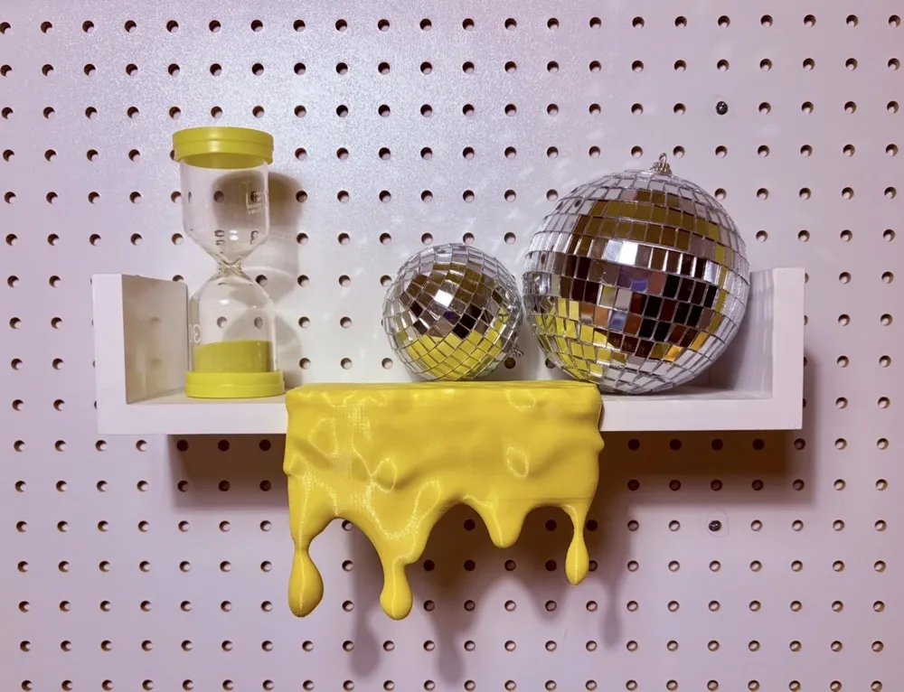 Drippy Paint Piece for cabinets or frames - Free 3D Print Model ...