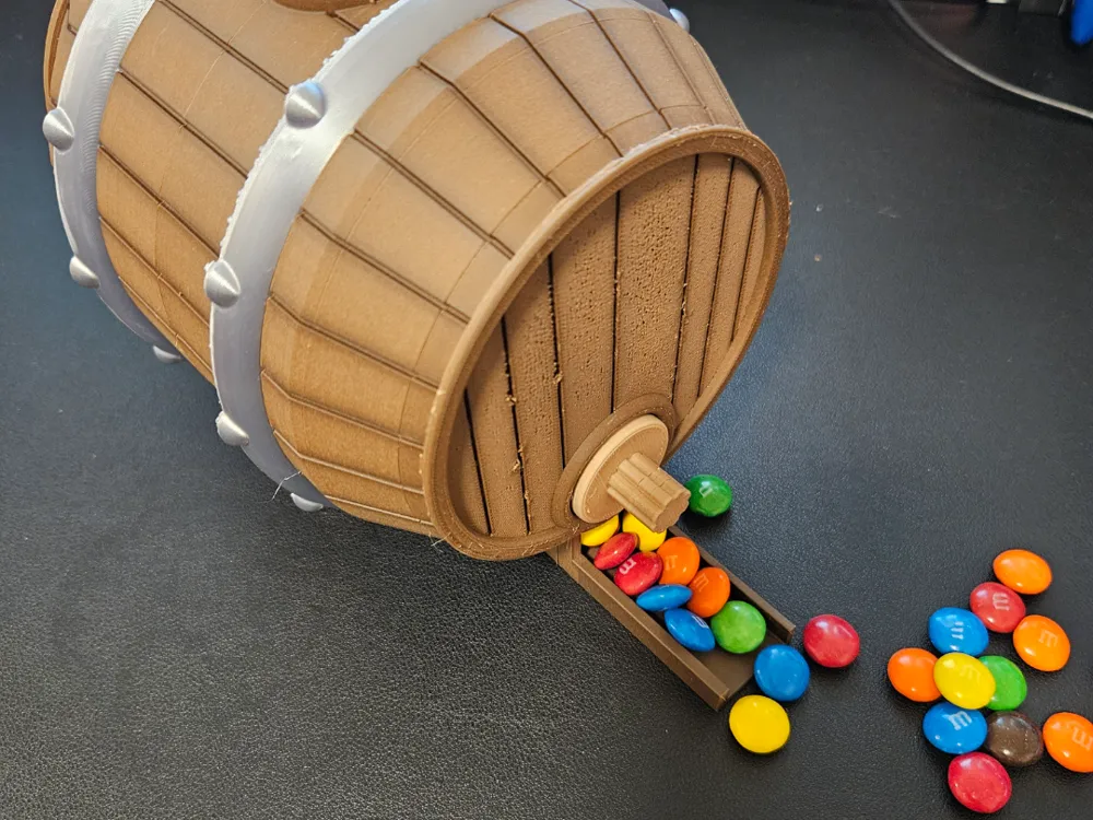 D&D Keg / Barrel Candy Dispenser by Michael.Mkii MakerWorld: Download ...