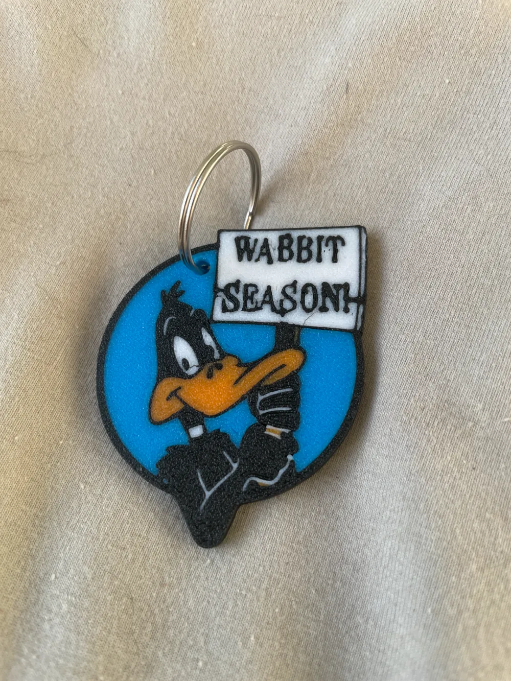 Wabbit Season Keychain by 3DPrintsMom - MakerWorld