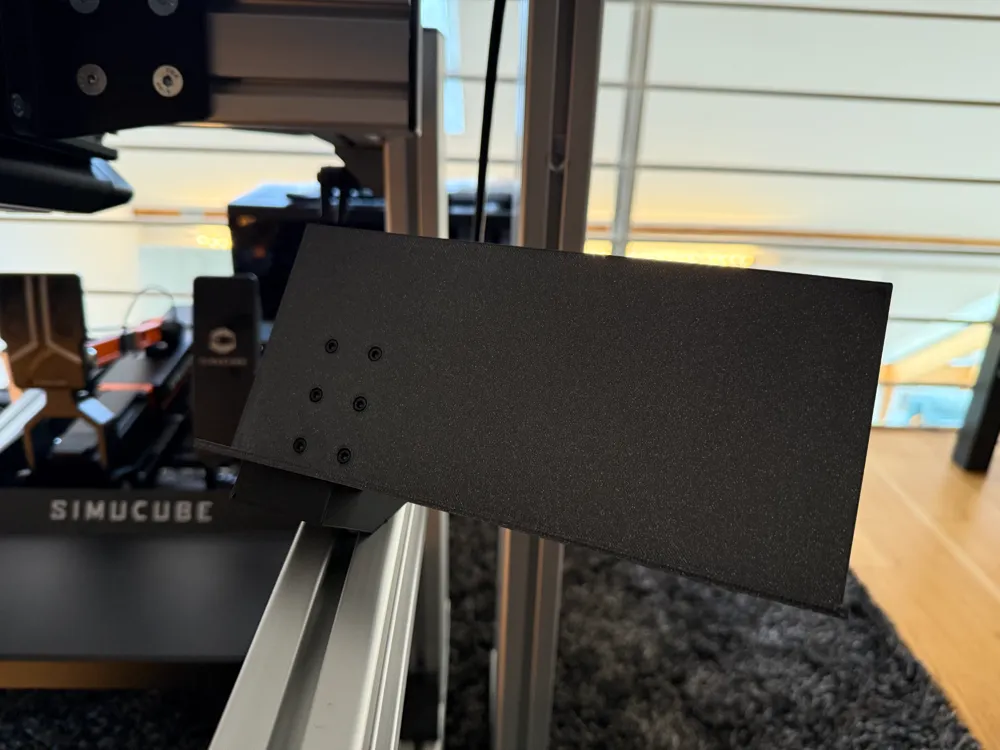 Simrig adjustable keyboard tray mount - Free 3D Print Model - MakerWorld