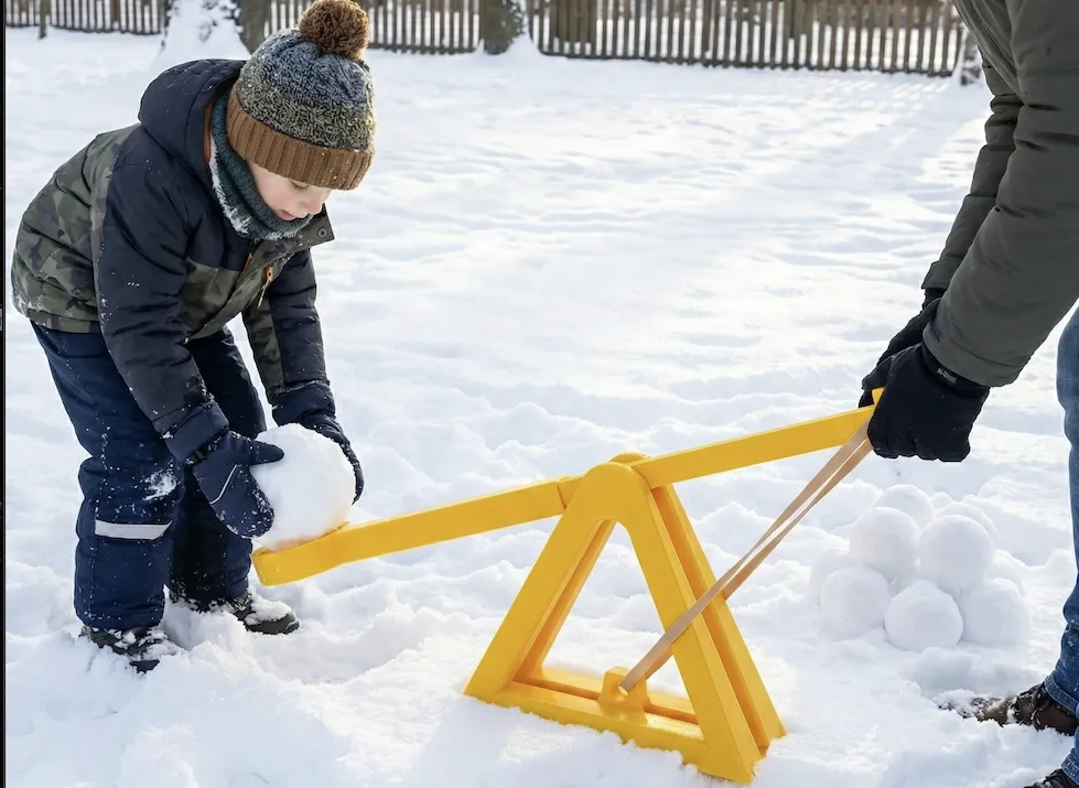 Ultimate Snowball Catapult Winter Battle Launcher - Free 3D Print Model ...