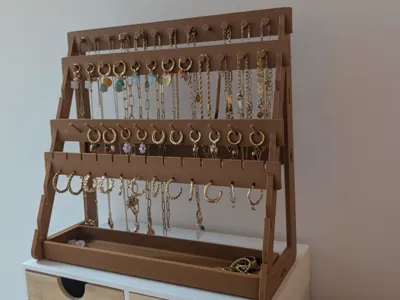 Jewelry Support Stand by Danilo Rafael MakerWorld: Download Free 3D Models