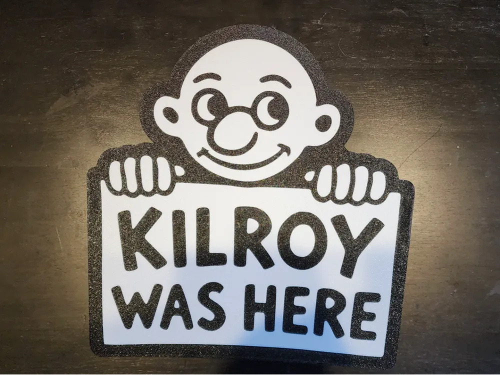 Kilroy Was Here - LED Light Box - Custom Version by MayHem - MakerWorld