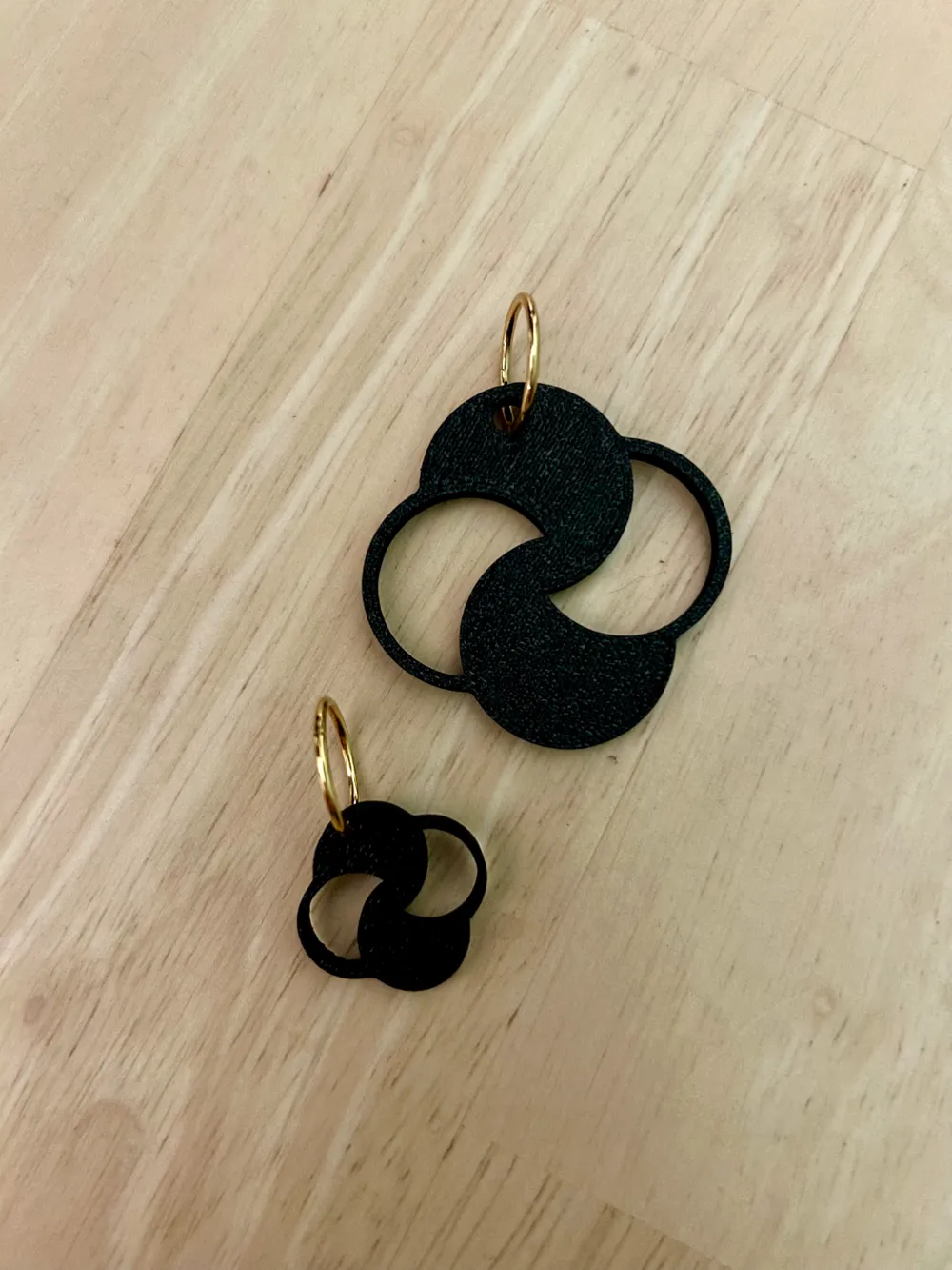 Moon Earrings by LJ Designs MakerWorld: Download Free 3D Models