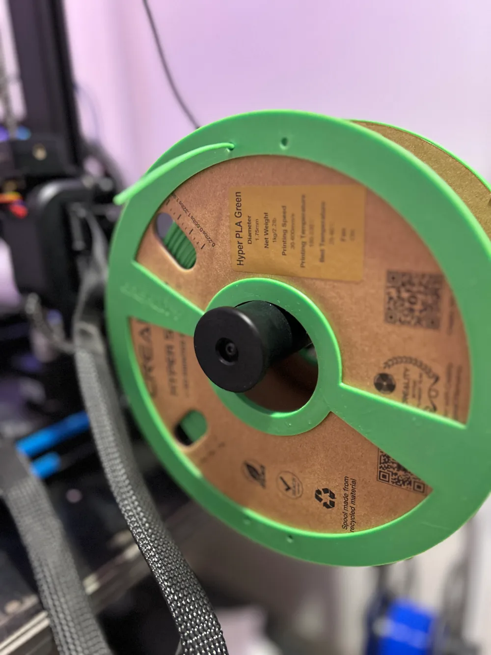 Creality HYPER PLA/PETG Cardboard Spool Adapter by Flo-3D MakerWorld ...