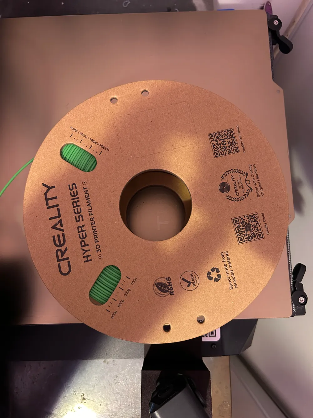 Creality HYPER PLA/PETG Cardboard Spool Adapter by Flo-3D MakerWorld ...