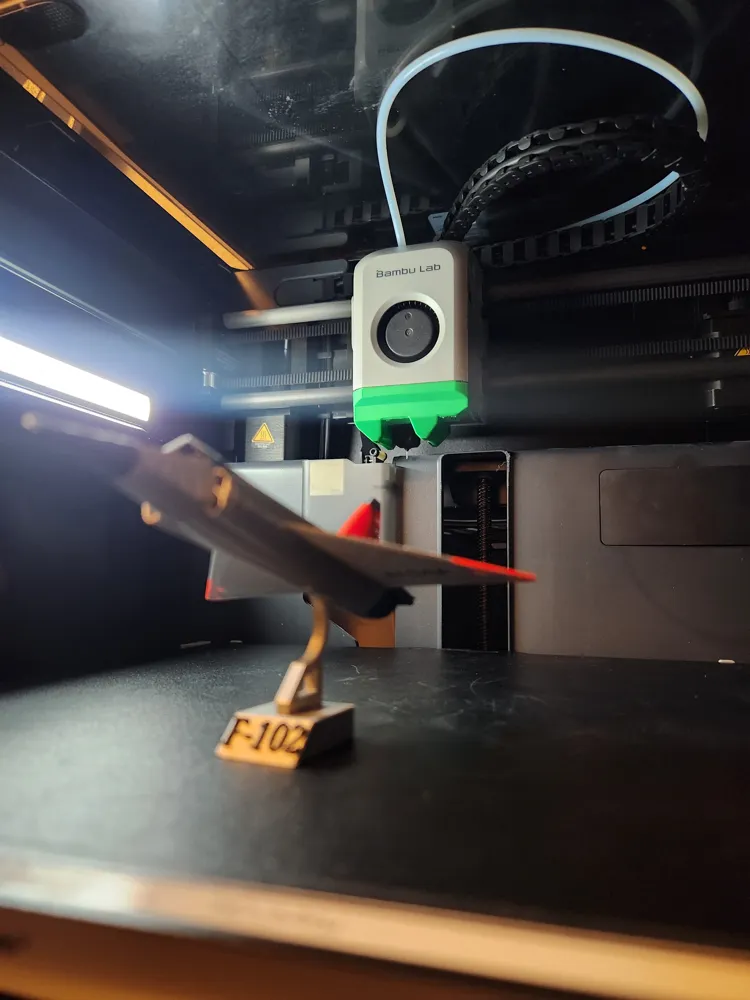 F-102 Delta Dart Bausatzkarte – Kostenloses 3D-Druckmodell – MakerWorld