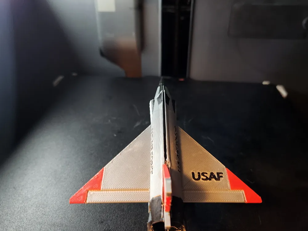 F-102 Delta Dart kit card - Free 3D Print Model - MakerWorld