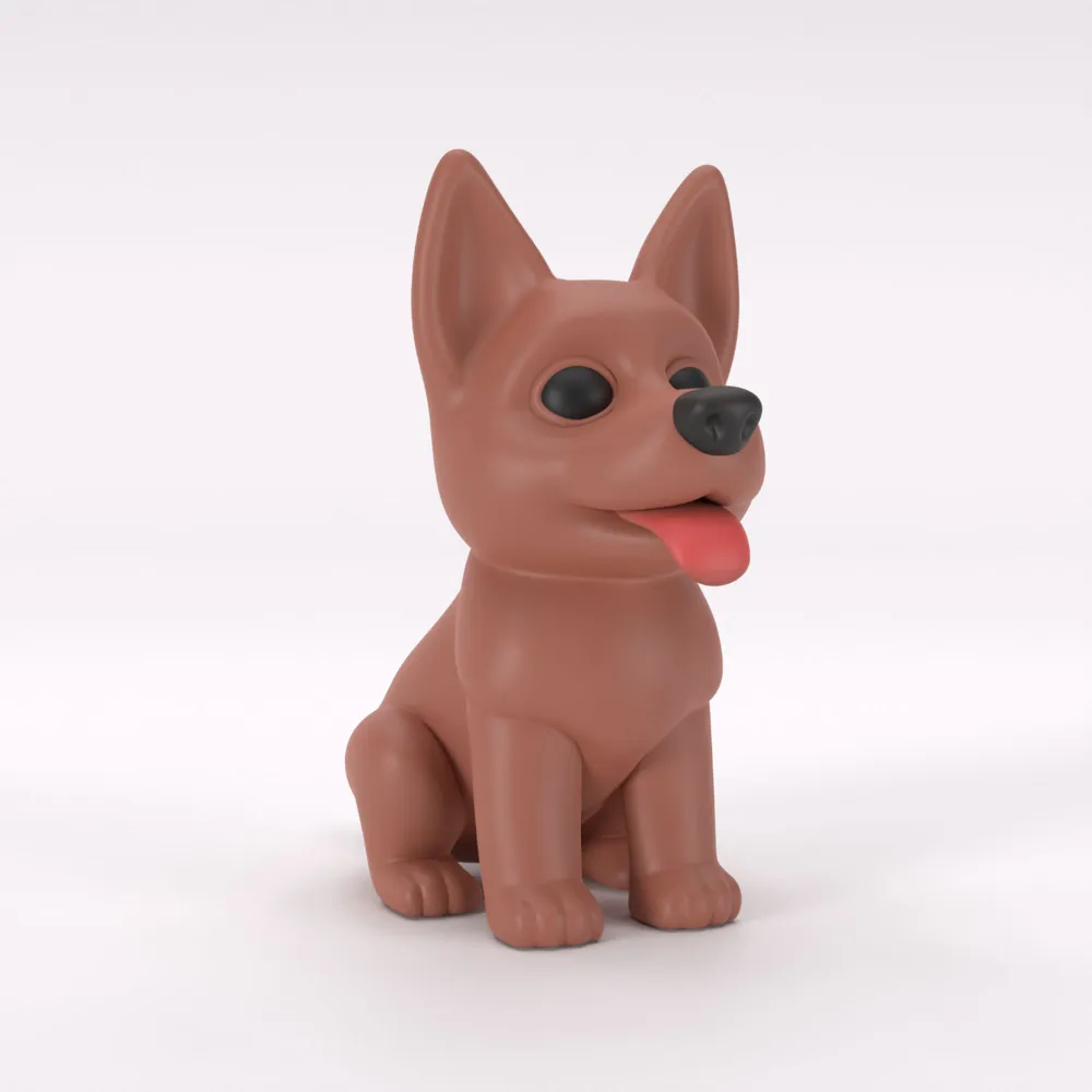 Dog keychain with name collar - Free 3D Print Model - MakerWorld