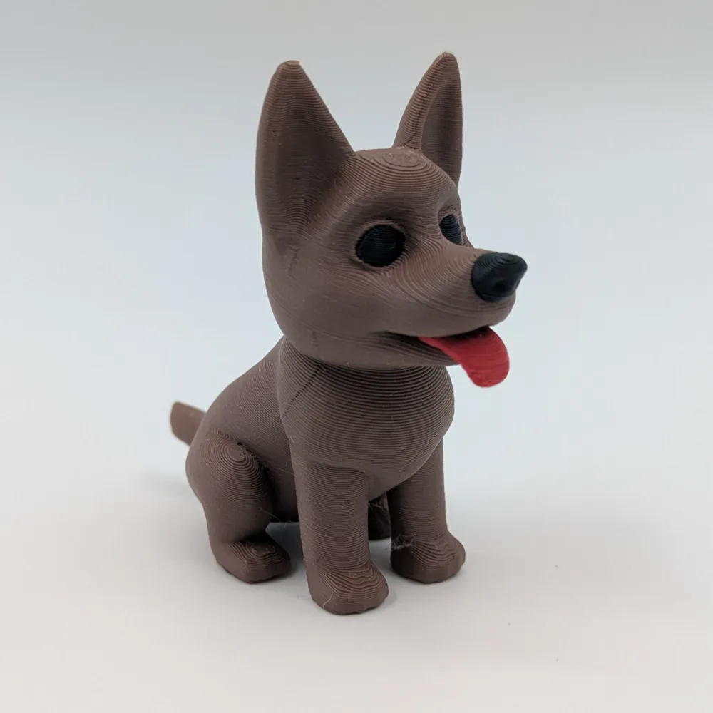 Dog keychain with name collar by LayerModels - MakerWorld
