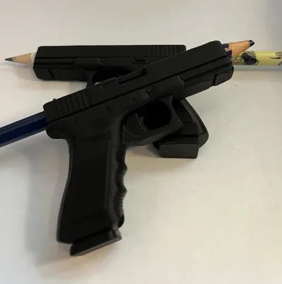 pen glock! by MakerMania MakerWorld: Download Free 3D Models