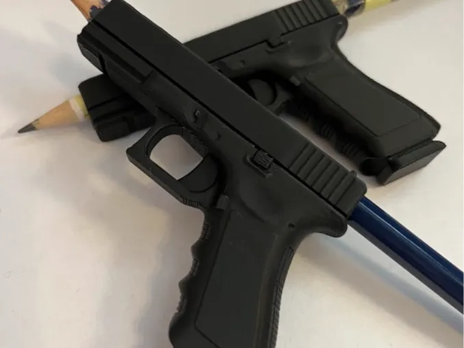 pen glock! - Free 3D Print Model - MakerWorld