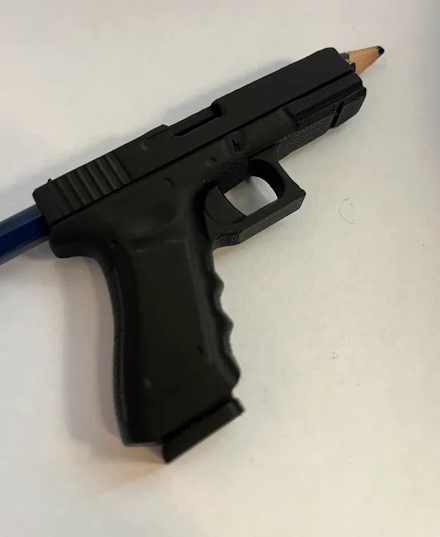 pen glock! by MakerMania MakerWorld: Download Free 3D Models
