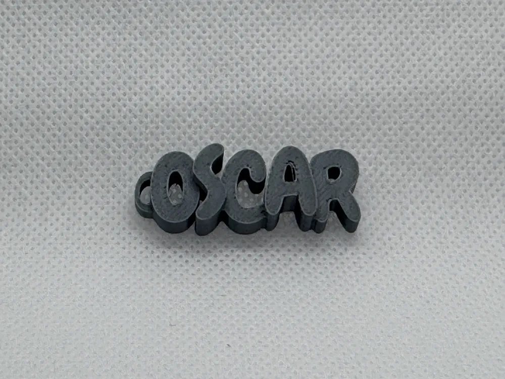 Personalized Keychain with the name Oscar by xavax MakerWorld: Download ...