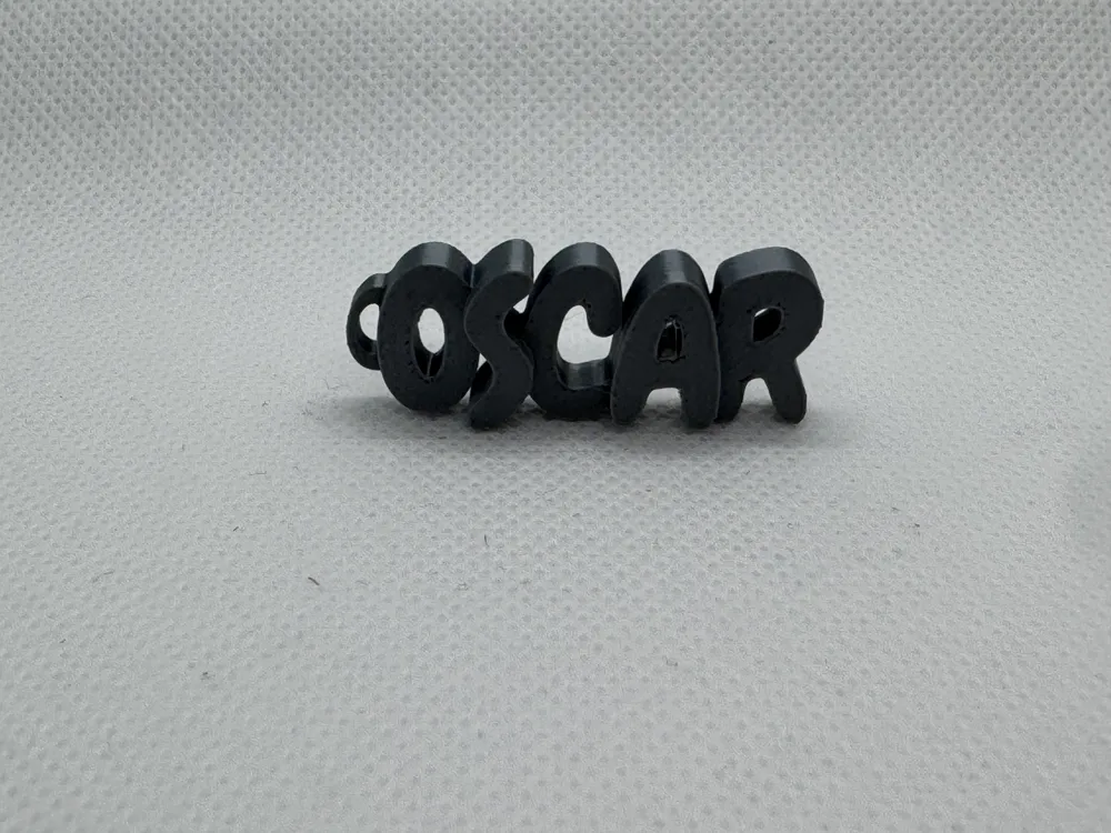 Personalized Keychain with the name Oscar by xavax MakerWorld: Download ...