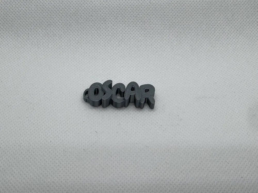 Personalized Keychain with the name Oscar by xavax MakerWorld: Download ...