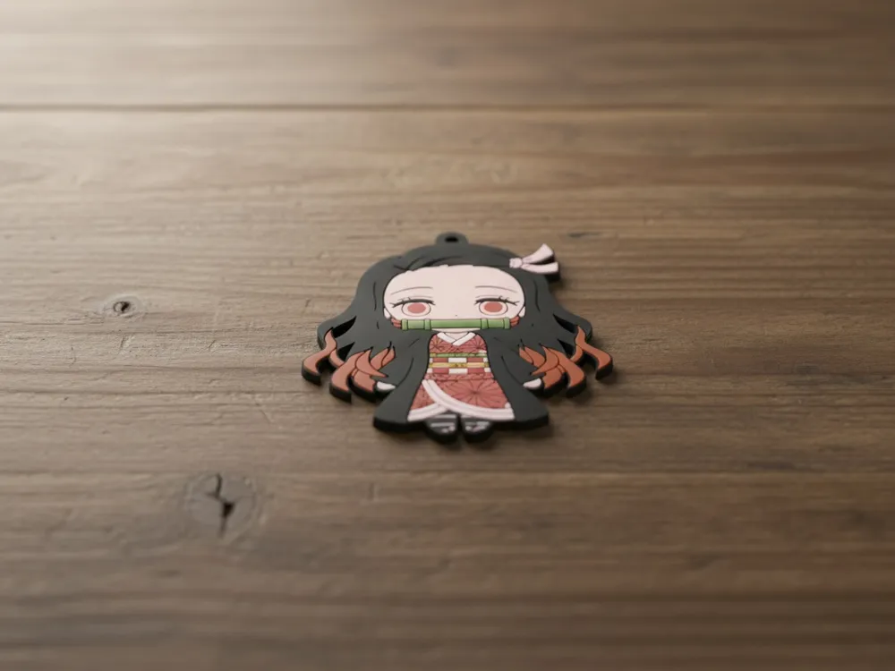 Nezuko Kamado Keychain - Demon Slayer by Rubenbc MakerWorld: Download ...