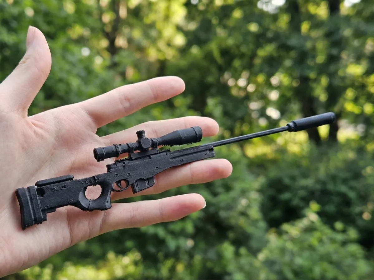 AWP prop gun - Free 3D Print Model - MakerWorld