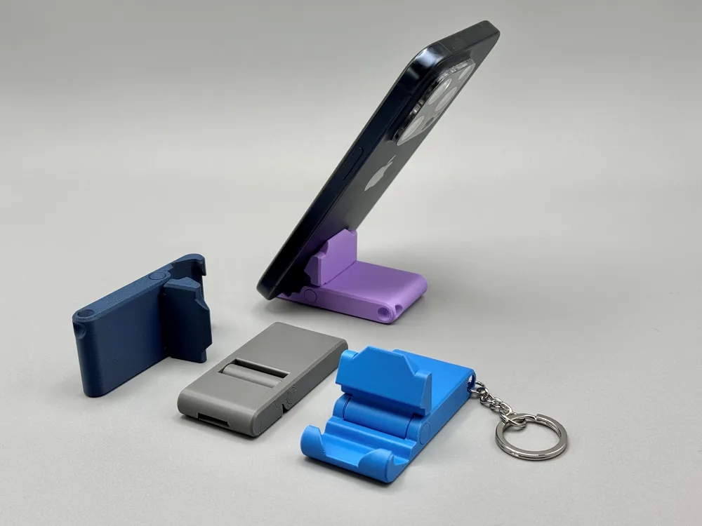Small smartphone stand - print in place design by mgm86 MakerWorld ...