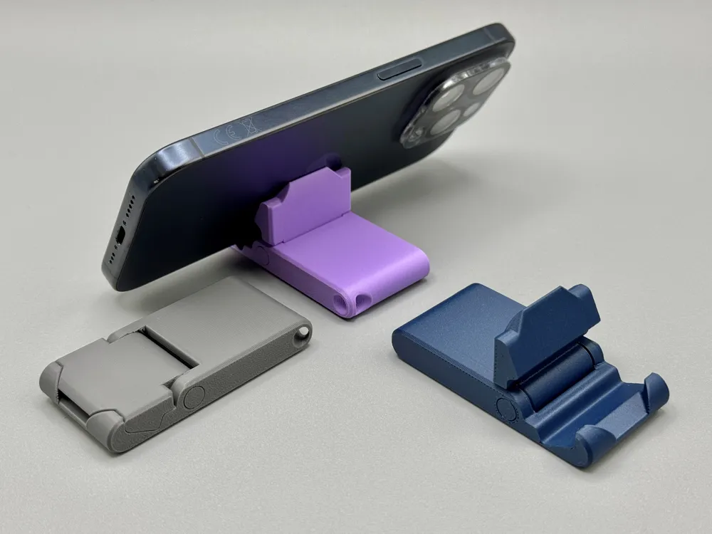 Small smartphone stand - print in place design by mgm86 MakerWorld ...
