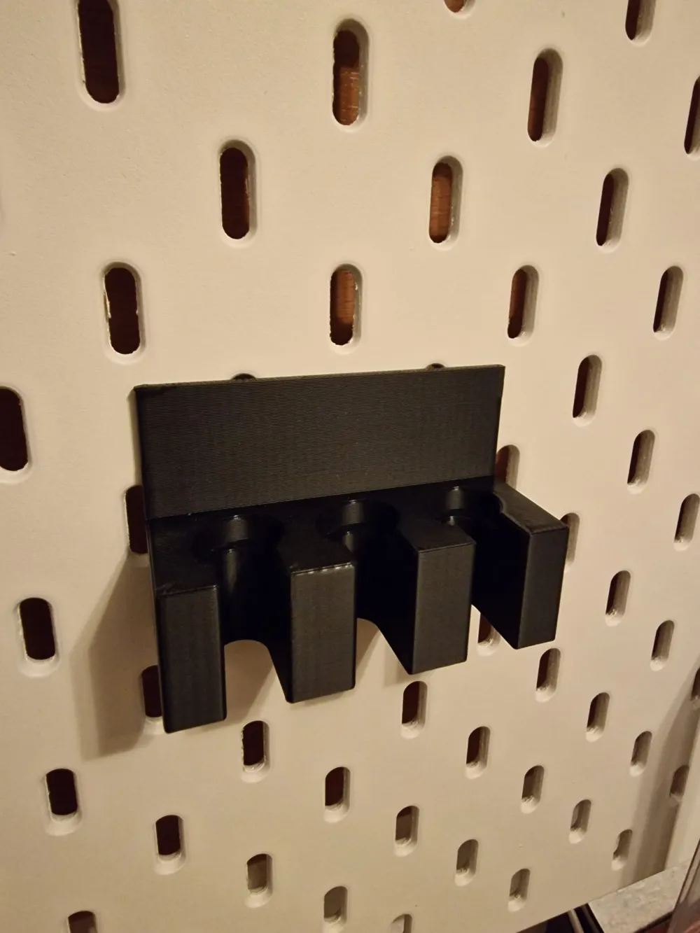 Skadis 3-slot File Holder - Free 3D Print Model - MakerWorld