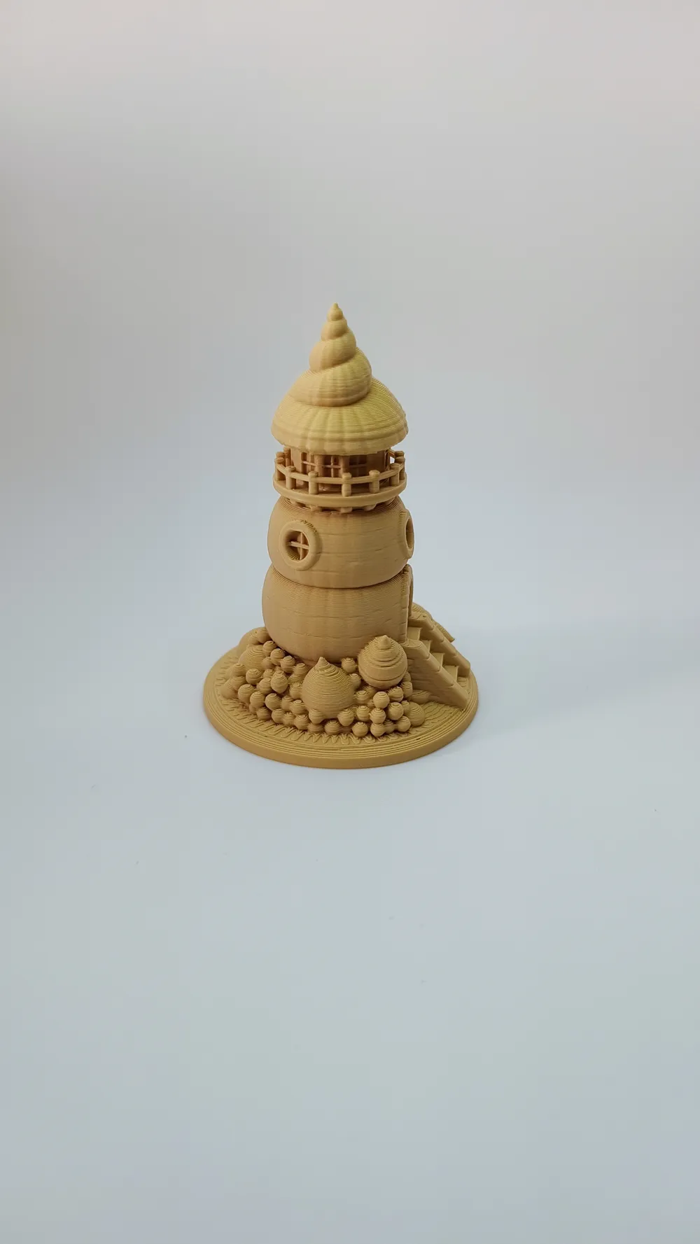 Snail Crown Tower of Wave Magic - Free 3D Print Model - MakerWorld