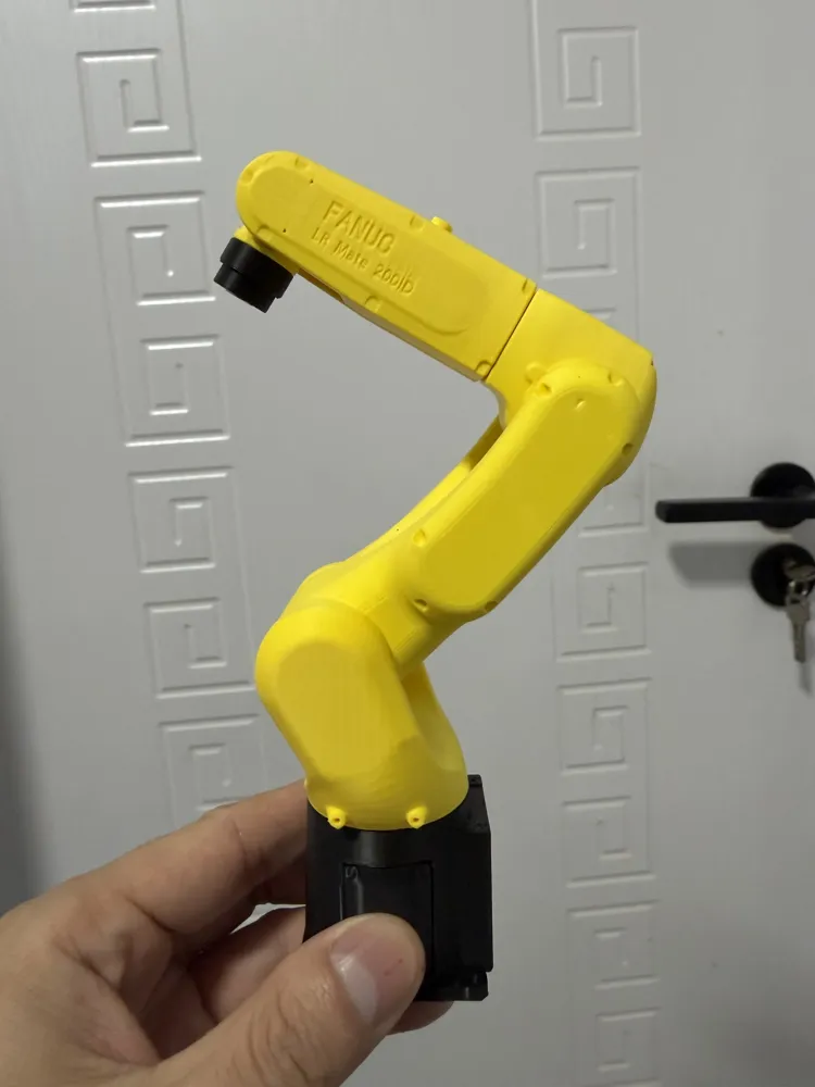 FANUC Robot 1:5 Articulated Model - Free 3D Print Model - MakerWorld