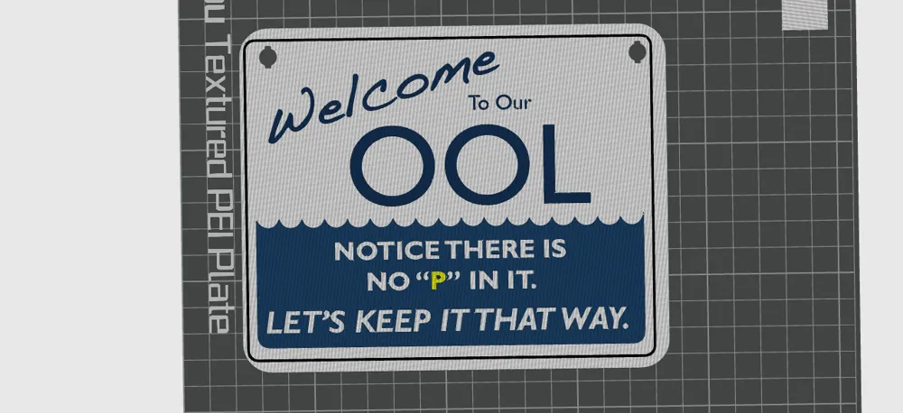 Welcom To Our ool by Mattie - MakerWorld