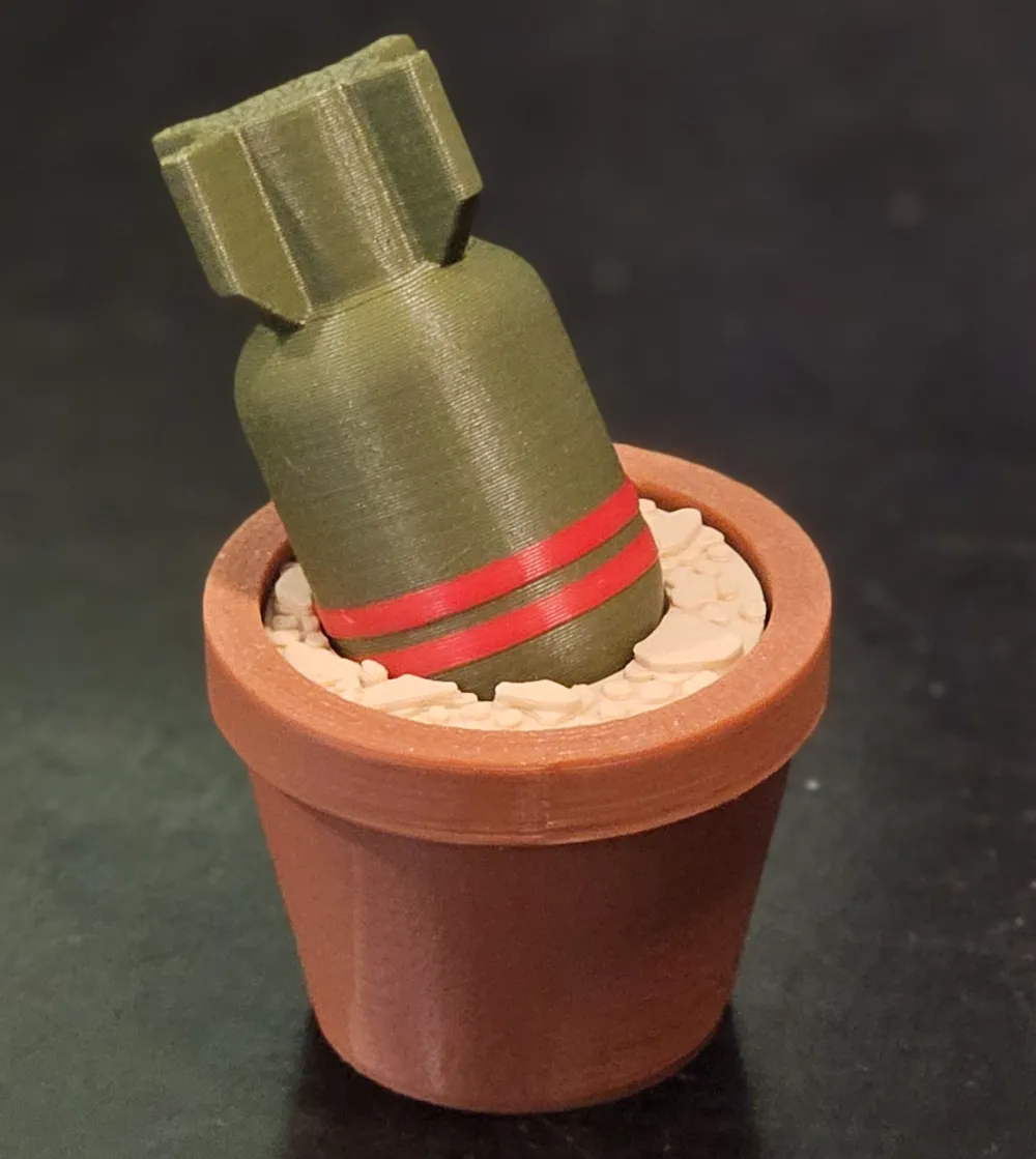 The Bomb has been "Planted" MEME by Seven Trees in printing - MakerWorld
