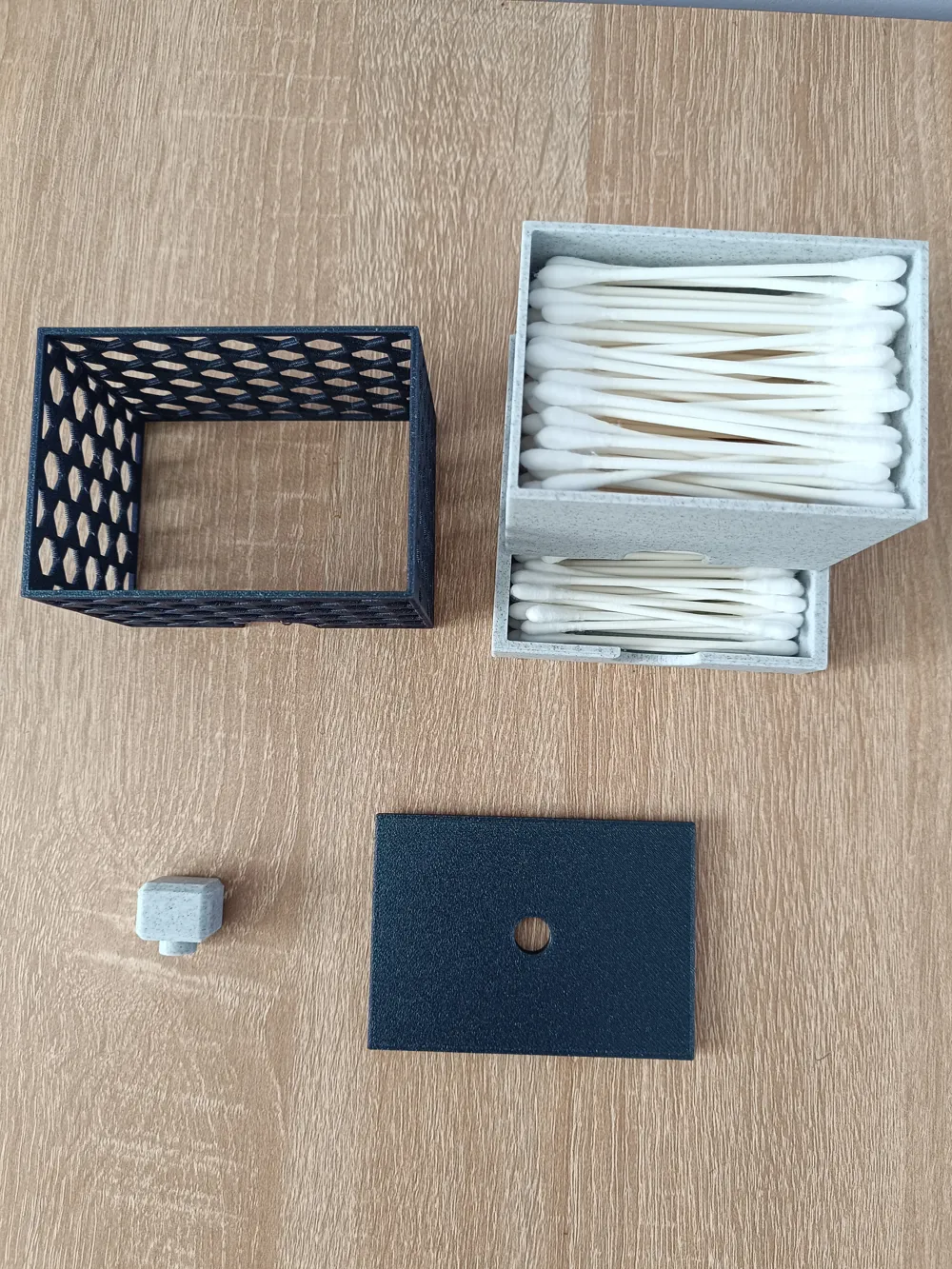 Q-Tip Holder/Dispenser by Pyciu MakerWorld: Download Free 3D Models