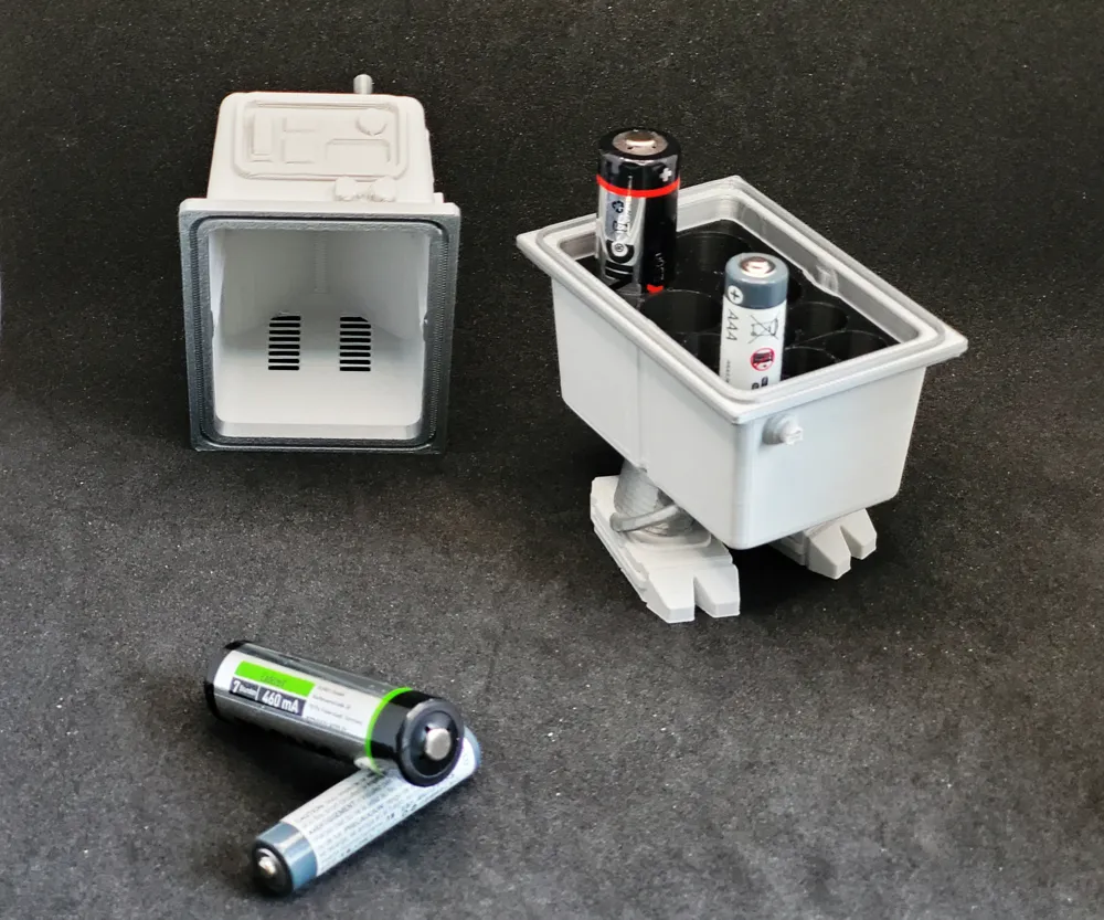 GONK Droid Mini + Battery Storage - Free 3D Print Model - MakerWorld