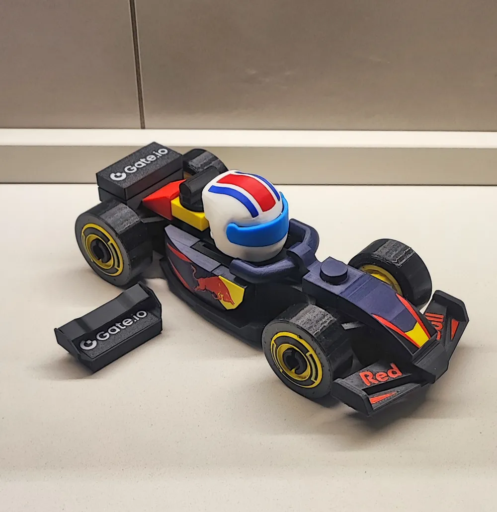 F1 Brick Red Bull – Deluxe 300% PLUS - Free 3D Print Model - MakerWorld