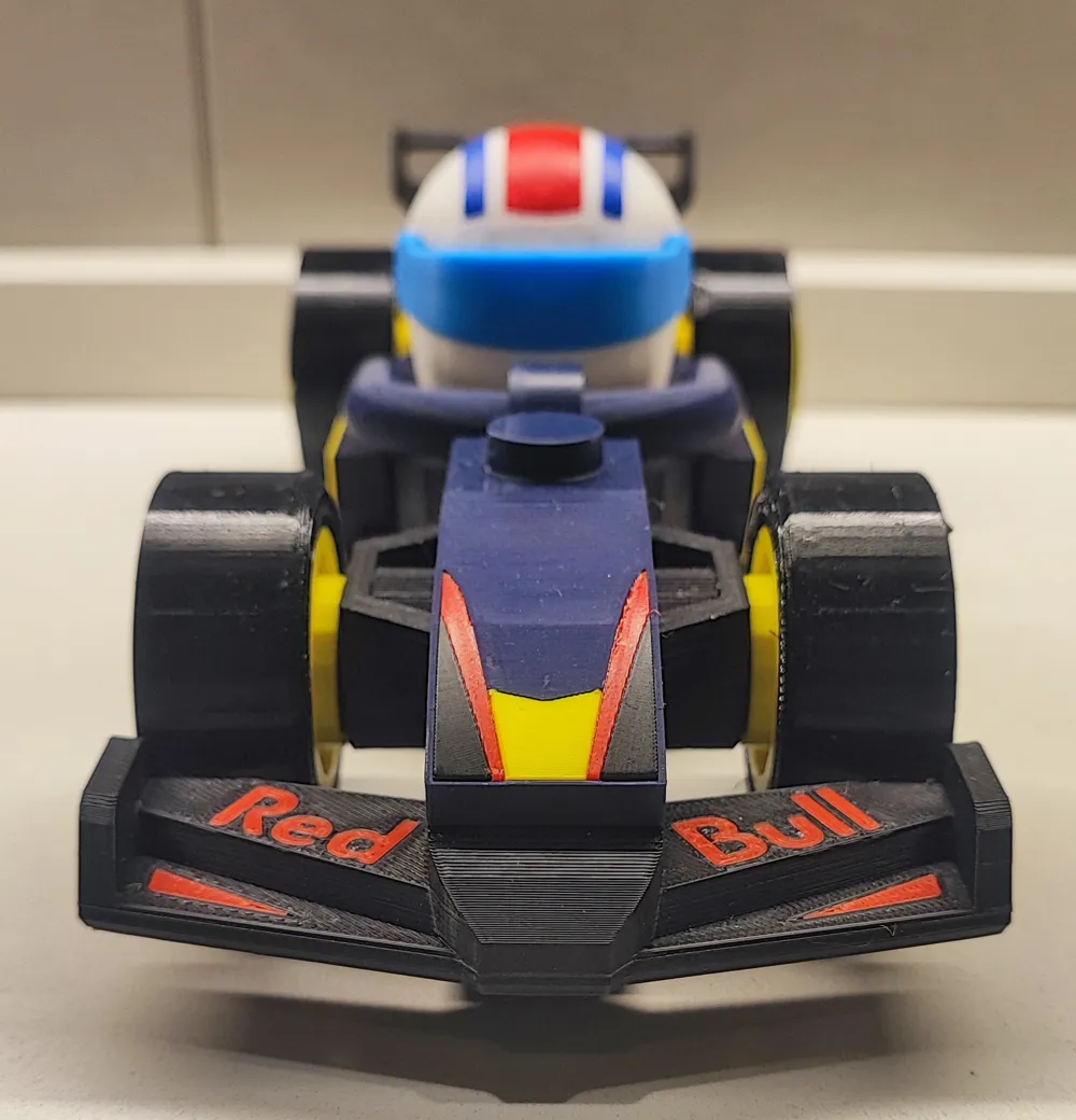 F1 Brick Red Bull – Deluxe 300% PLUS - Free 3D Print Model - MakerWorld