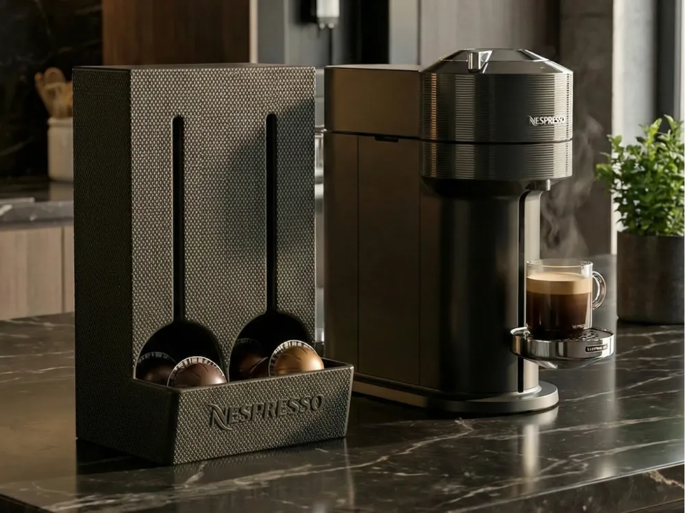 Dual Nespresso Pod Dispenser (Original & Vertuo) - Free 3D Print Model ...