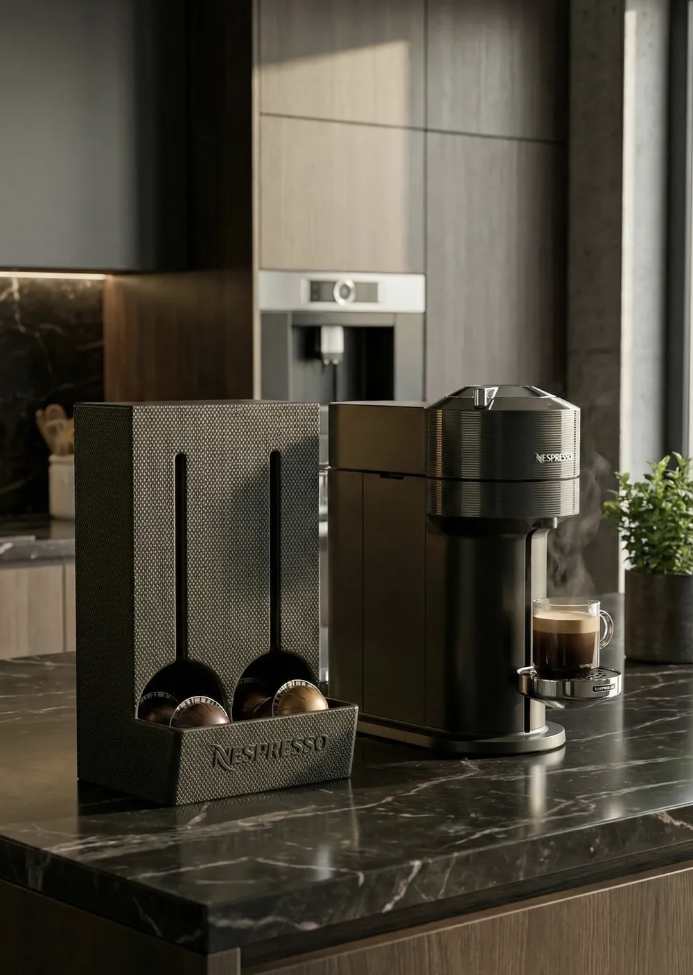 Dual Nespresso Pod Dispenser (Original & Vertuo) - Free 3D Print Model ...