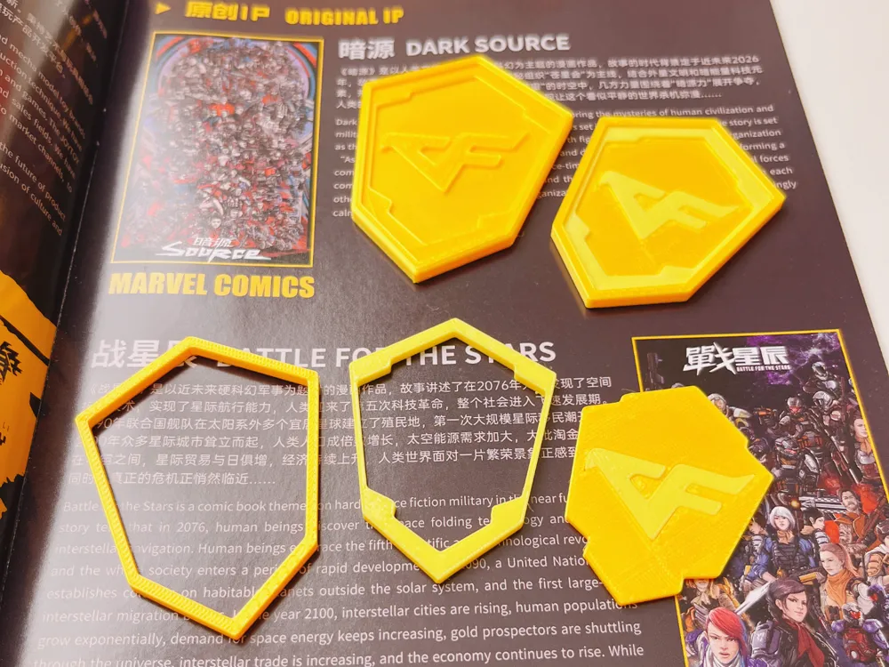 Crossfire Bounty Pass Badge by TK-TANG - MakerWorld