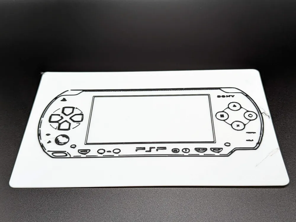 Sony PSP Art Front by Ken Mills - MakerWorld