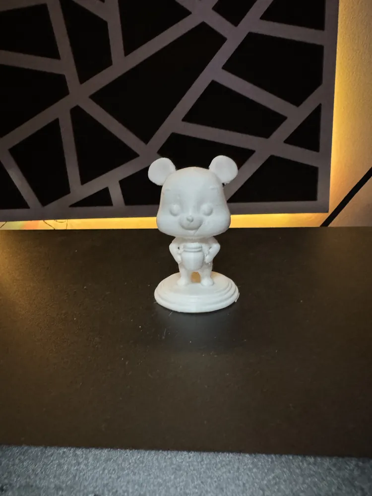 Winnie the Pooh - Cute 3D Printable Mini Figure by Maker Flow - MakerWorld