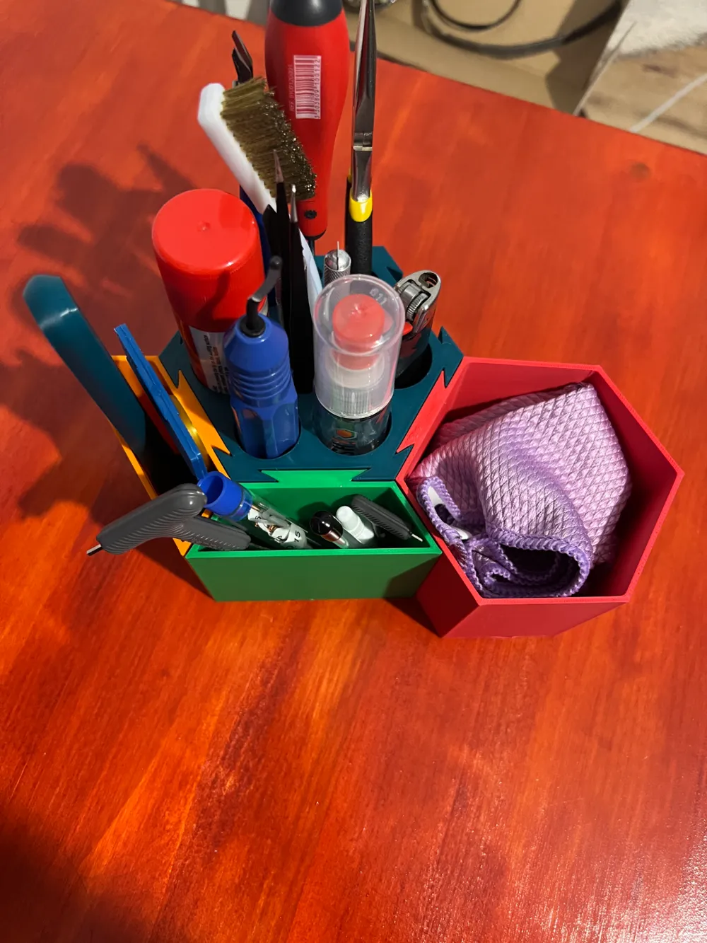 Modular hex organizer by 3D Printing Room - MakerWorld