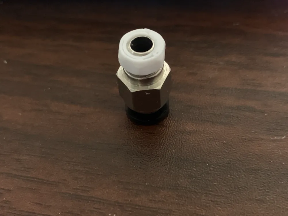 PC4-M6-4MM Straight Feed Tube Quick Connector Adapter Nut by sc5610 ...