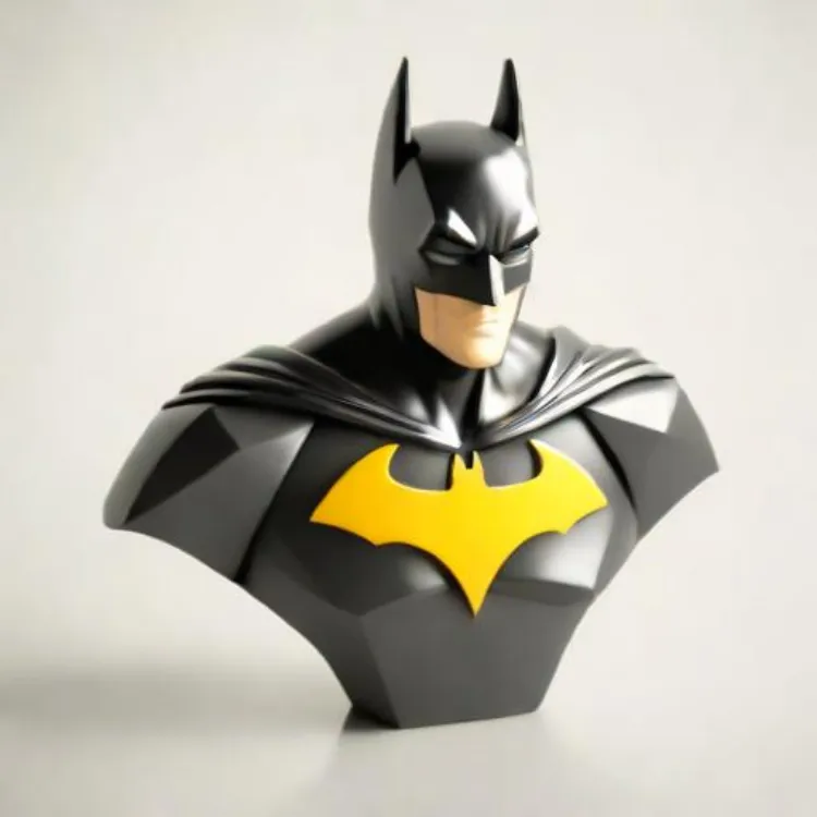 Bust Batman - Low poly modern art by SwotariCZMakerWorld: Download Free ...