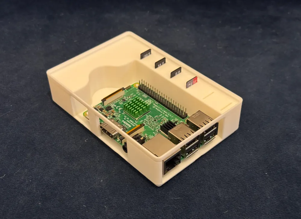 Raspberry Pi 3 Model B V1.2 Gridfinity Holder by drshaggy - MakerWorld